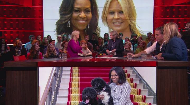 Tafeldame Antoinnette Scheulderman interviewde Michelle Obama - De ...